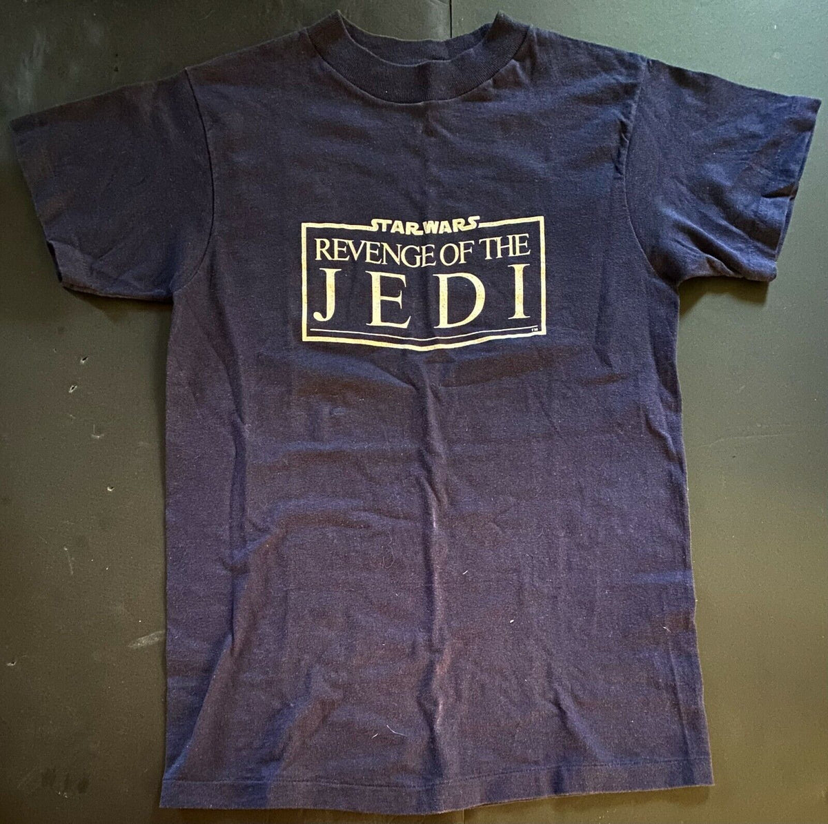 Star Wars Revenge of the Jedi Production Staff Medium T Shirt Vintage Glory Days Sports