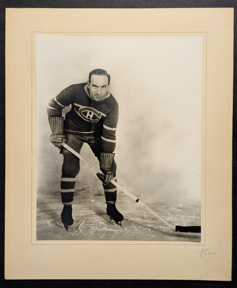 Type 1 Photo Montreal Canadiens Hockey Hall Of Famer Howie Morenz Rice ...