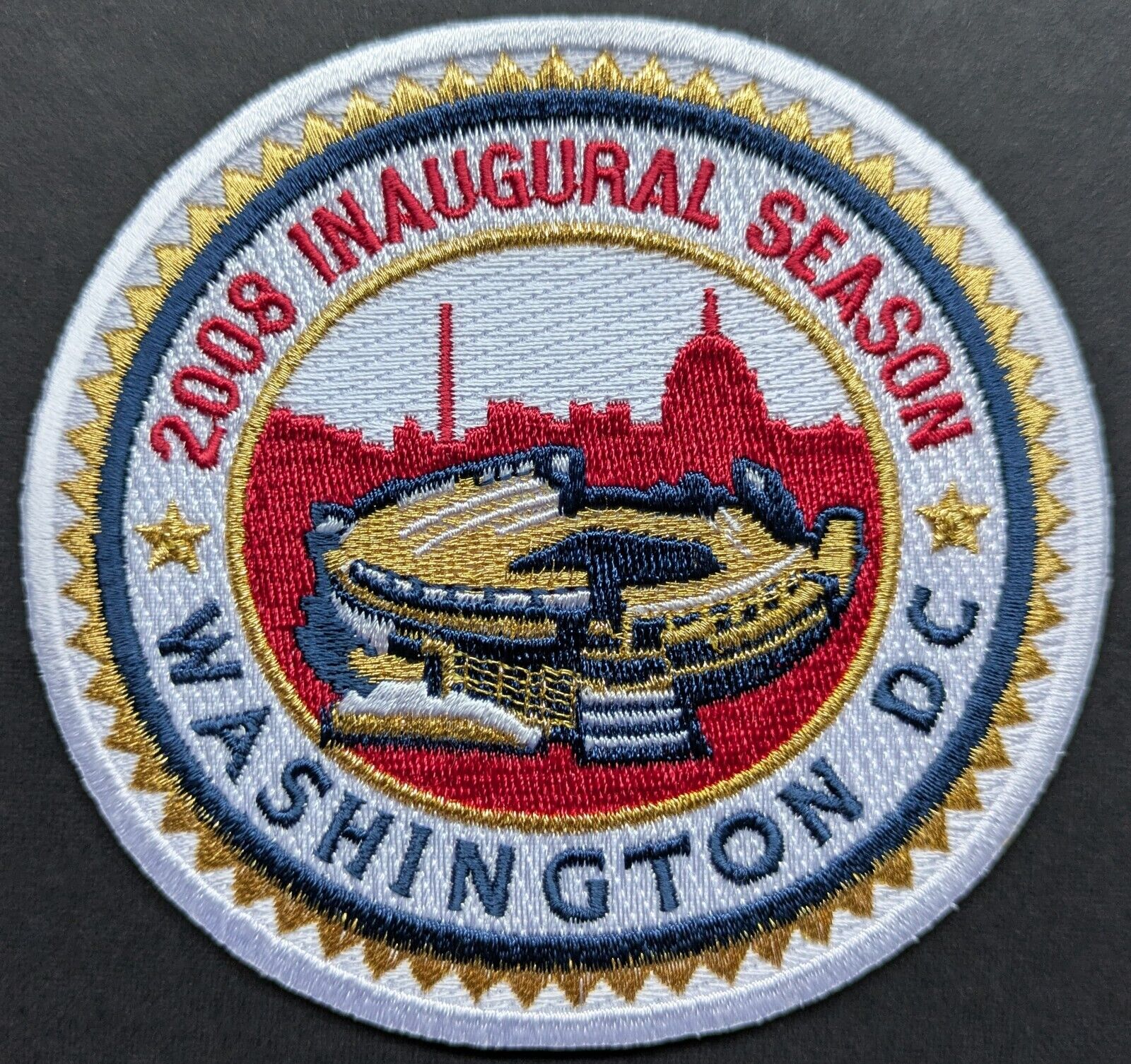 2008 Nationals Park Stadium Washington DC Inaugural Season Patch Baseb ...