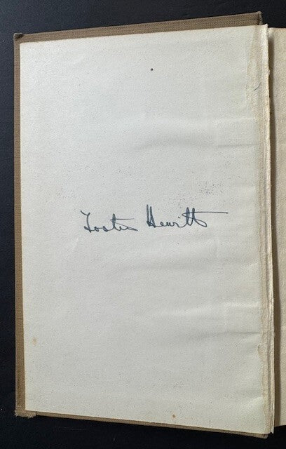 1934 Foster Hewitt Signed First Edition Book Down The Ice Autographed ...