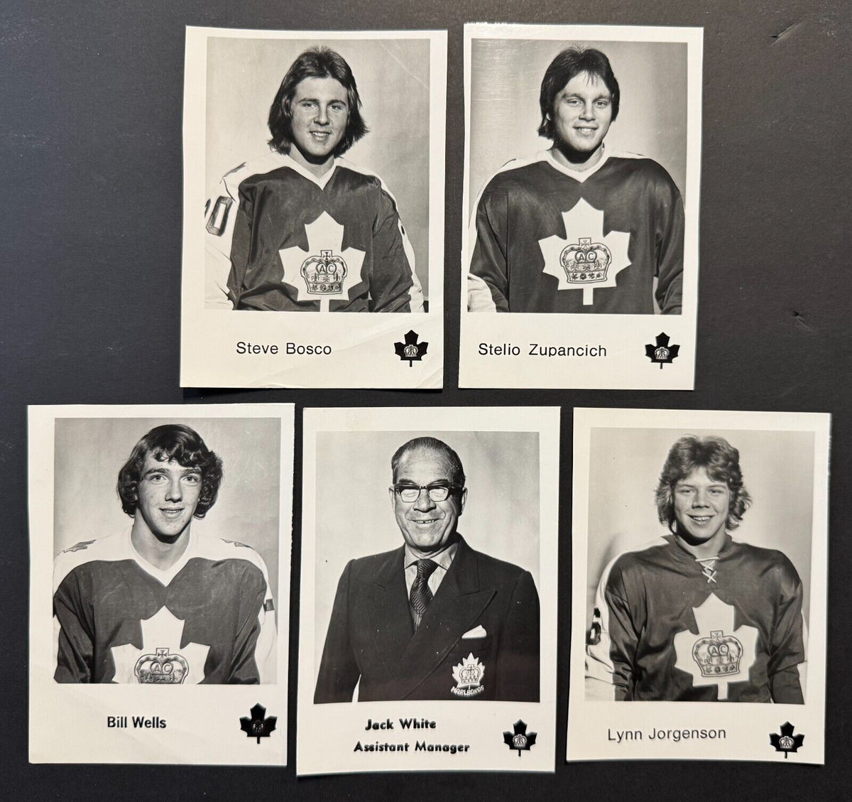 1974-1976 OHA Major Junior A Toronto Marlboros Team Issued Photos Hock ...