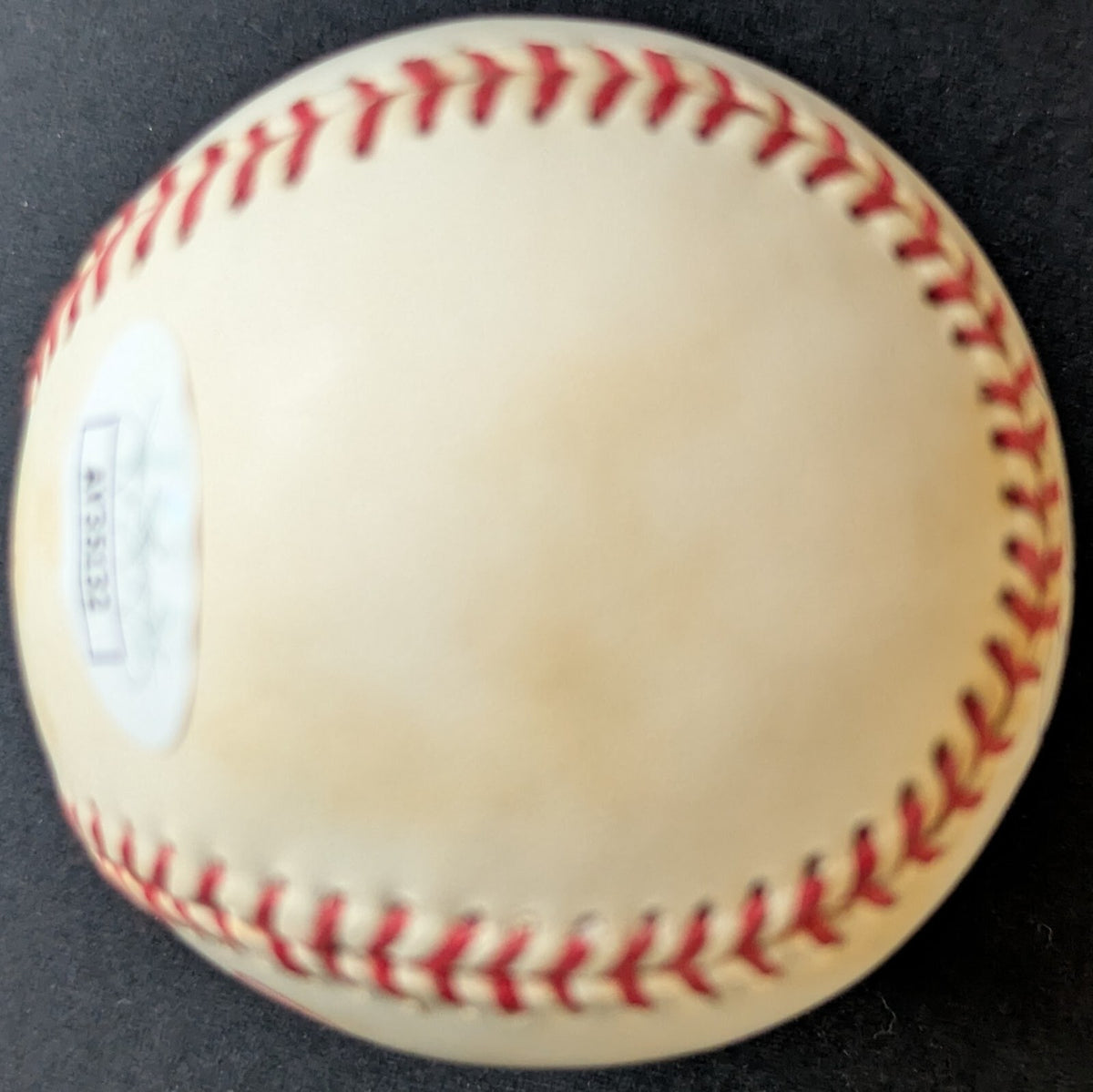 Pat Borders Signed 1992 Official World Series Baseball JSA MLB Date In ...