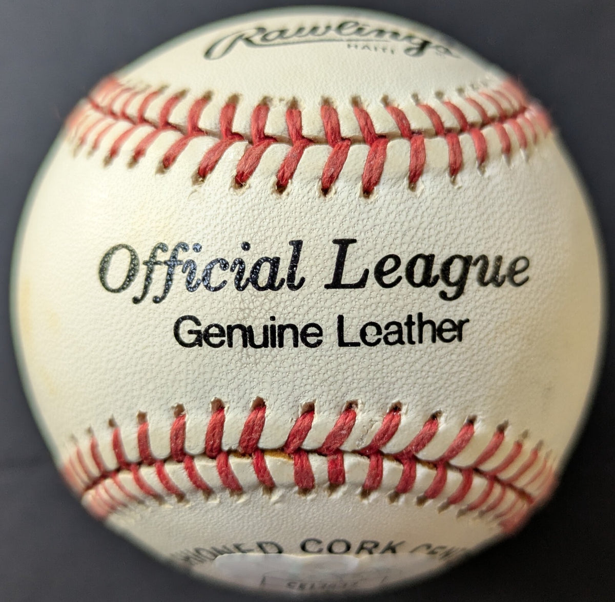 John Olerud + Jerry Howarth Signed Autographed Rawlings Baseball JSA B ...