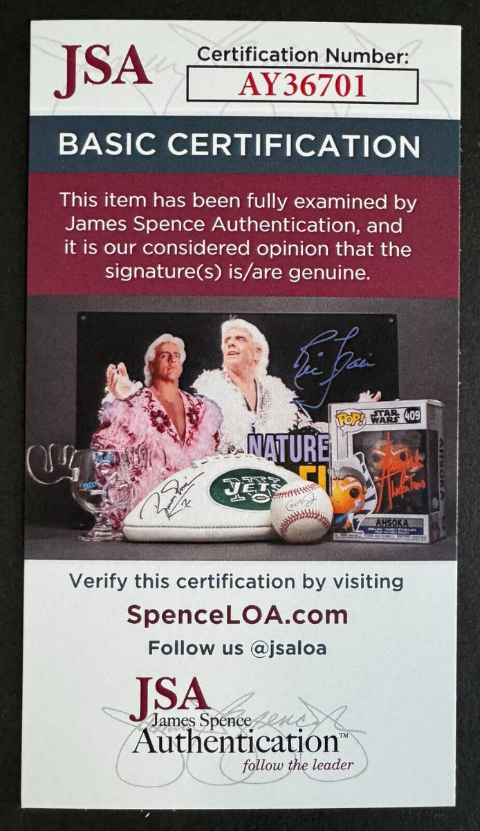 Signed George Armstrong Hall Of Famer Autographed Page From Autograph ...