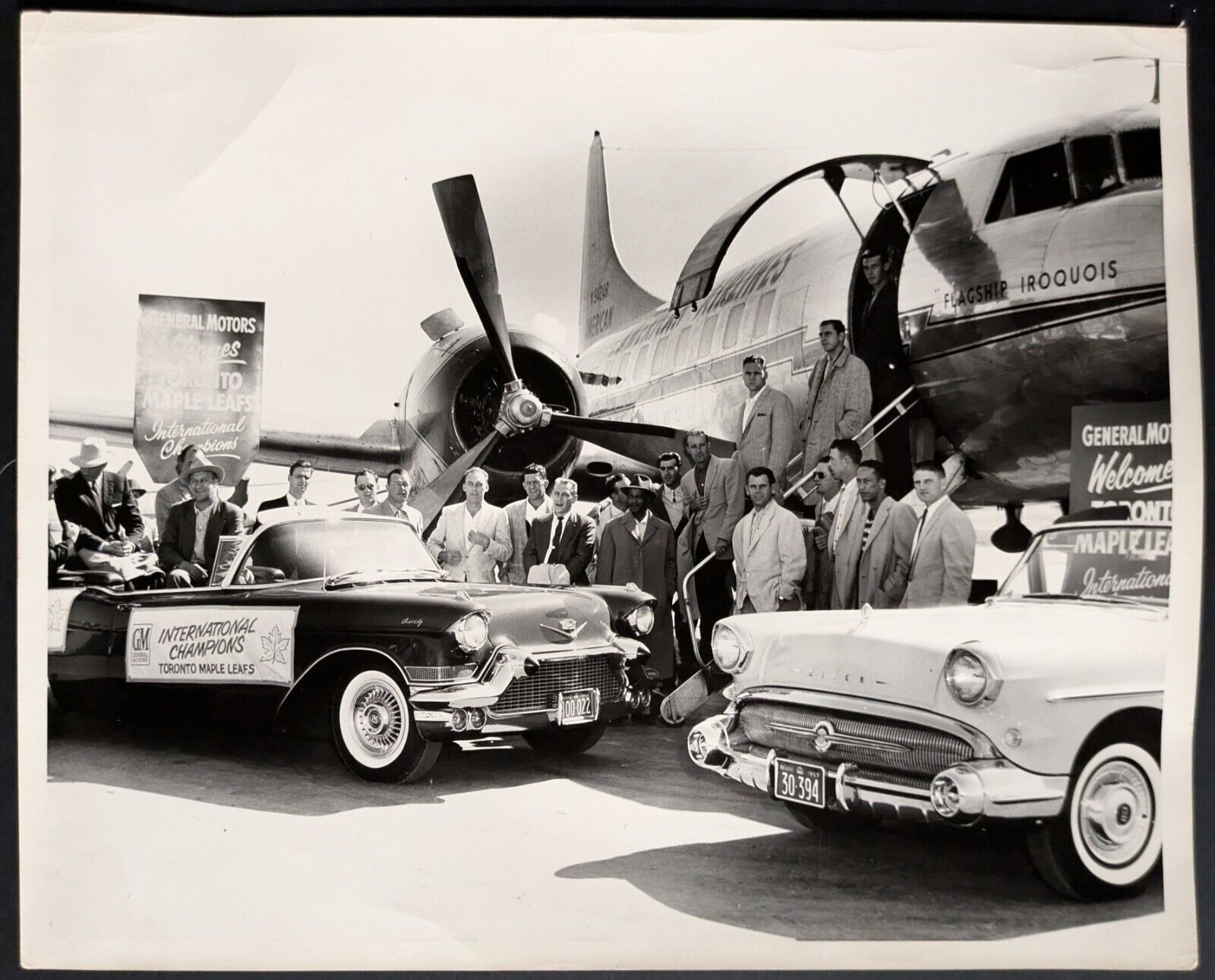 1957 Toronto Maple Leafs Baseball Team Type 1 Photo International Leag ...