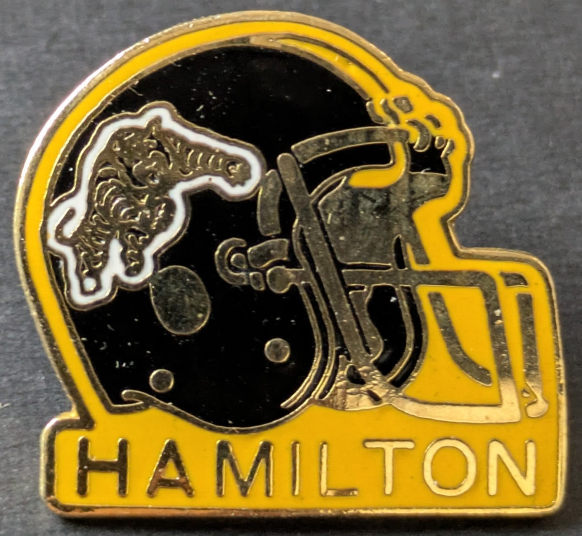 CFL Full Set Of 1970's Lapel Pins 1 With CFL Logo 9 With Team Logos Vi ...