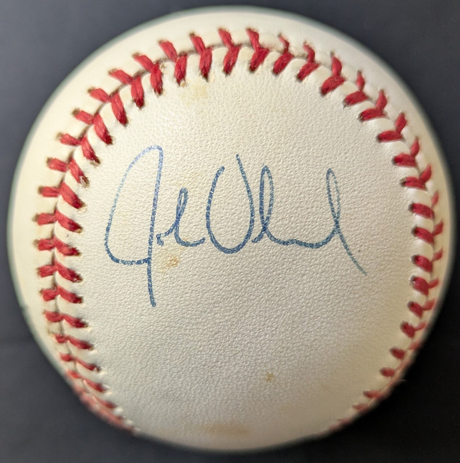 John Olerud + Jerry Howarth Signed Autographed Rawlings Baseball JSA B ...