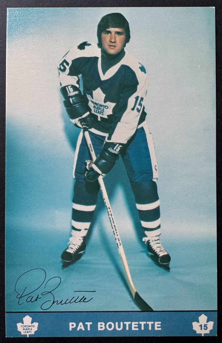 Endorsed Maple Leaf Gardens Cheque To Player Pat Boutette + Photo NHL ...