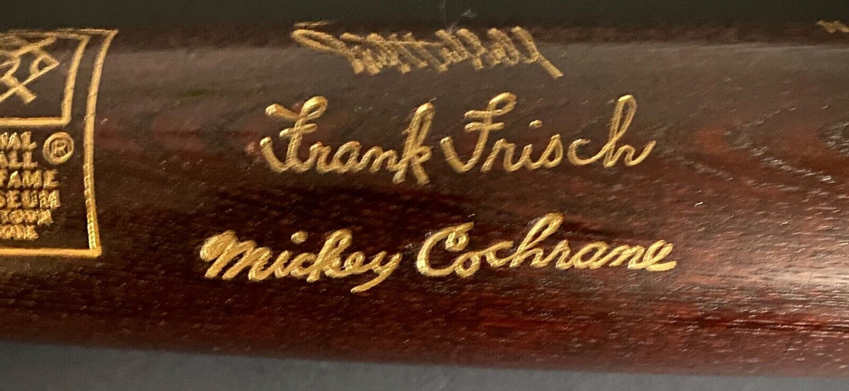 1947 Hall of Fame Induction Bat Lefty Grove Ltd Ed 178/500 Cooperstown ...