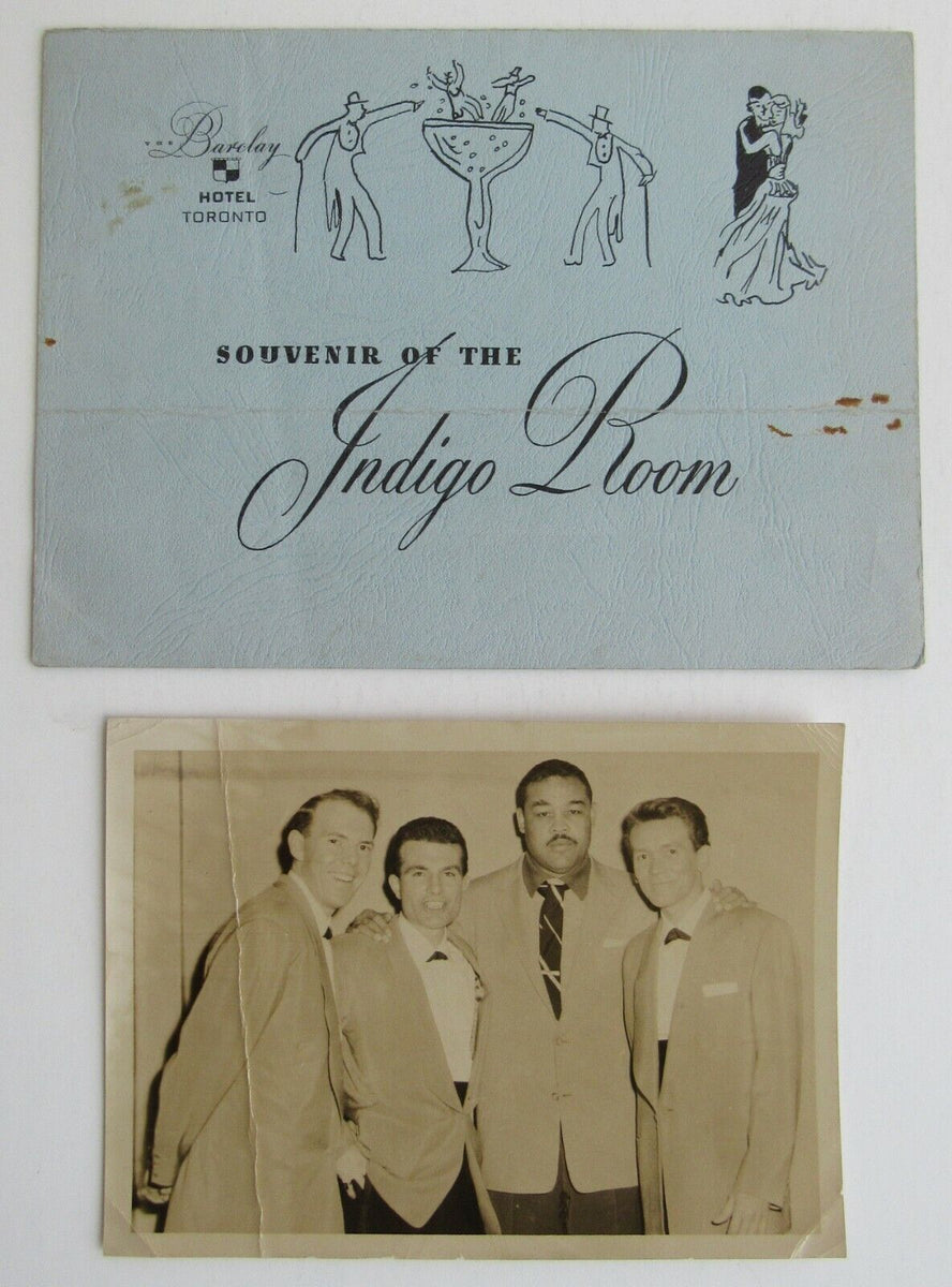 1950s World Heavyweight Boxing Champ Joe Louis Photo Vintage Indigo Ro ...