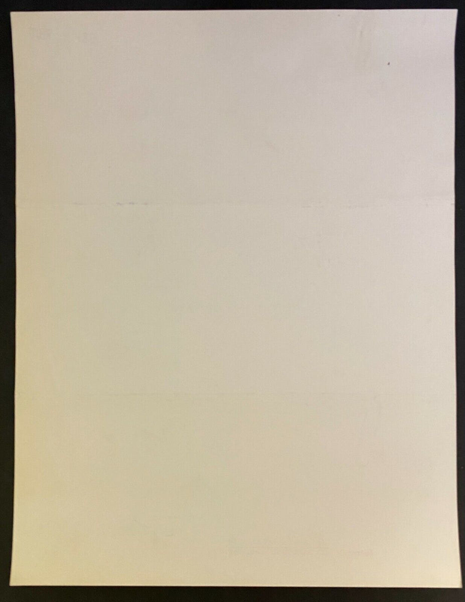 1971 NHL Hockey Letters Brian Conacher Trade Signed Harkness Gregory A ...