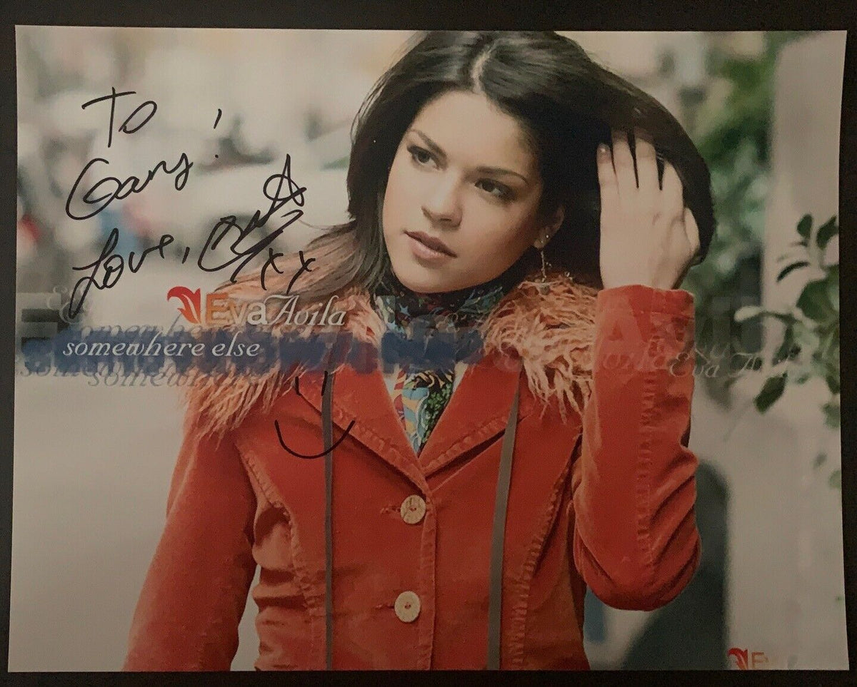 Eva Avila Autographed 8x10 Photo Canadian Idol Singer Celebrity Actor ...
