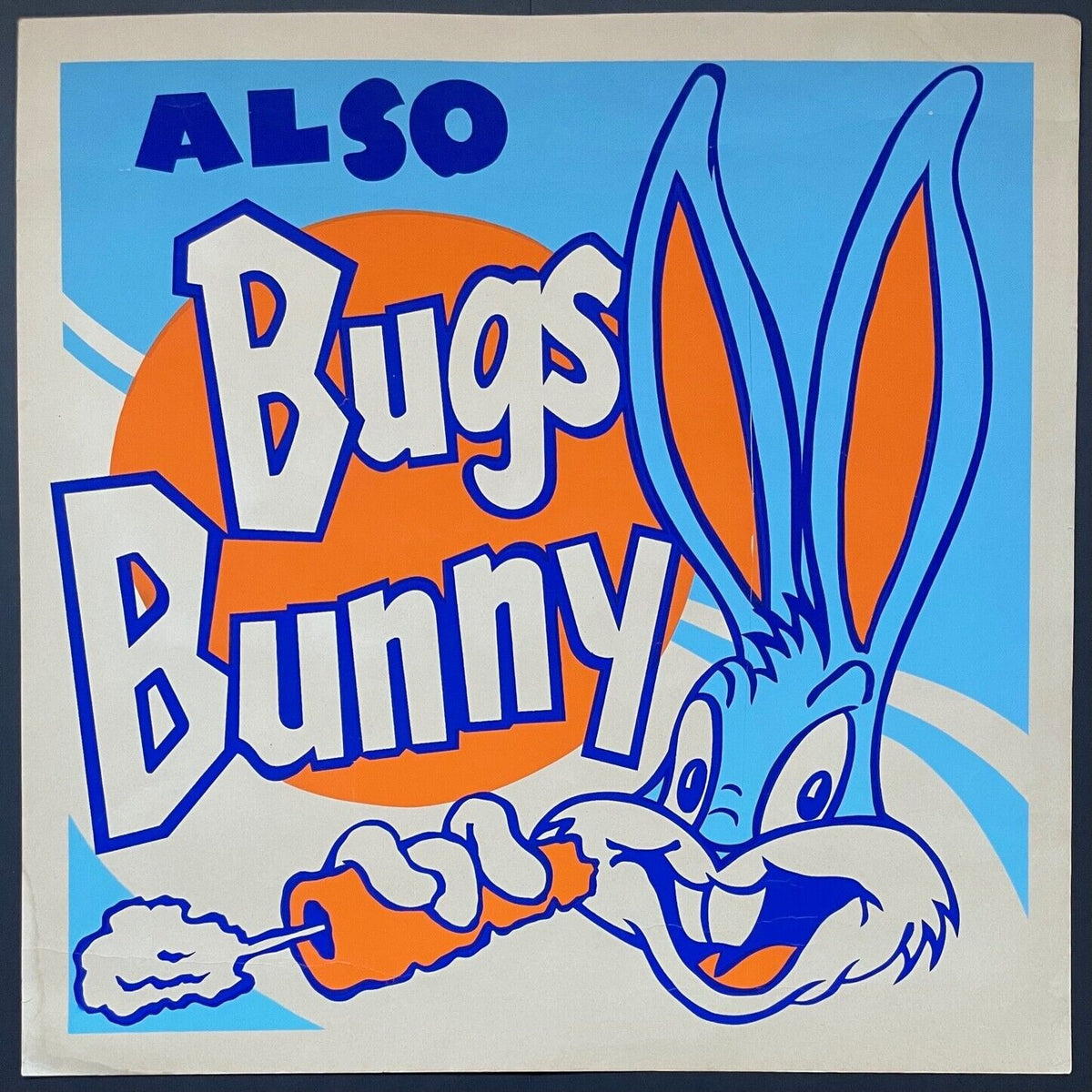 1950s Looney Tunes Bugs Bunny 24x24 Screenprint Poster Vintage Cartoon ...