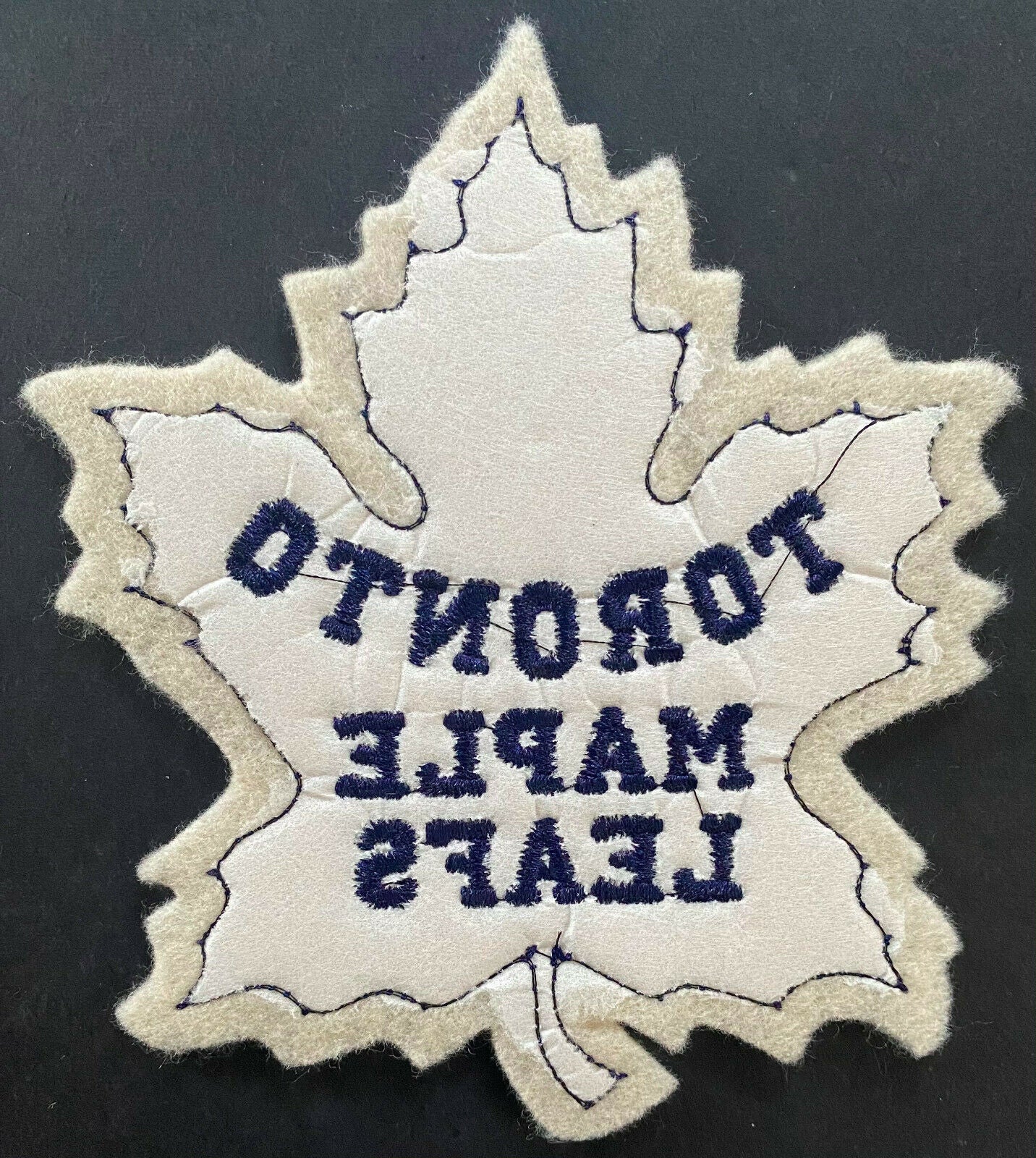 Toronto Maple Leafs Team Hockey Jersey Patch NHL Vintage Hockey Crest ...