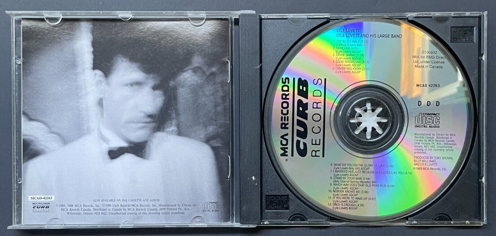 Lyle Lovett Disc