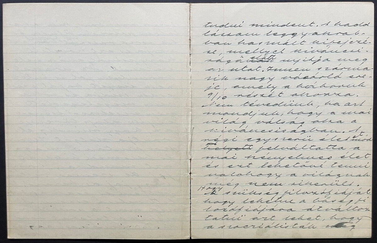 1930's CCM Scribbler Red Exercise Book Bicycles Featured Vintage Origi ...