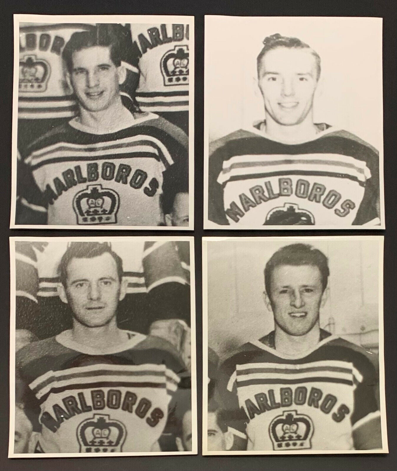 4 Different Toronto Marlboros Vintage Hockey Photos Team Issued Pictur ...