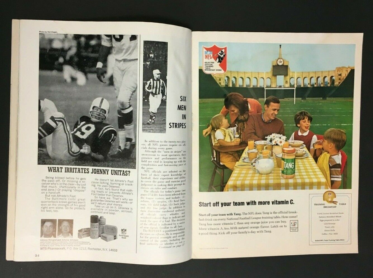 1966 Yankee Stadium NFL Football Program New York Giants vs Philadelph ...