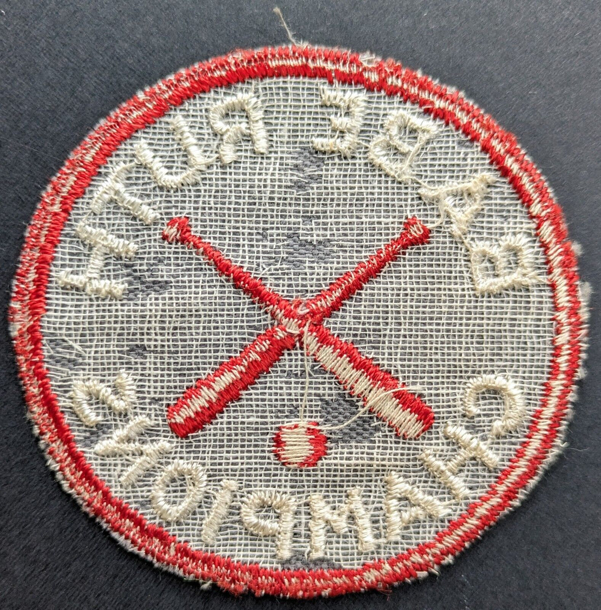 1935 Babe Ruth Champions 3” Quaker Oats Baseball Patch Rare Vintage Pr ...