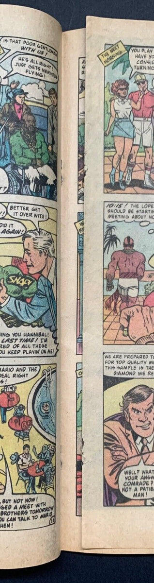1984 The A-Team Issue #1 Complete Comic Book Vintage Marvel Comic ...