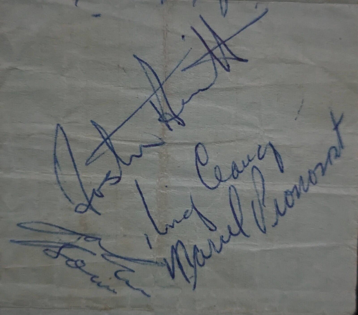 Toronto Maple Leafs Multi-Signed Sheet x9 Autographed Page Foster Hewi ...