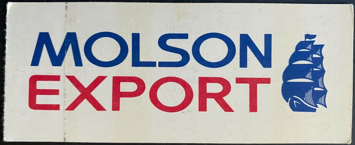 1989 Maple Leaf Gardens Wrestling Ticket WWF Toronto Mr. Perfect vs Br ...