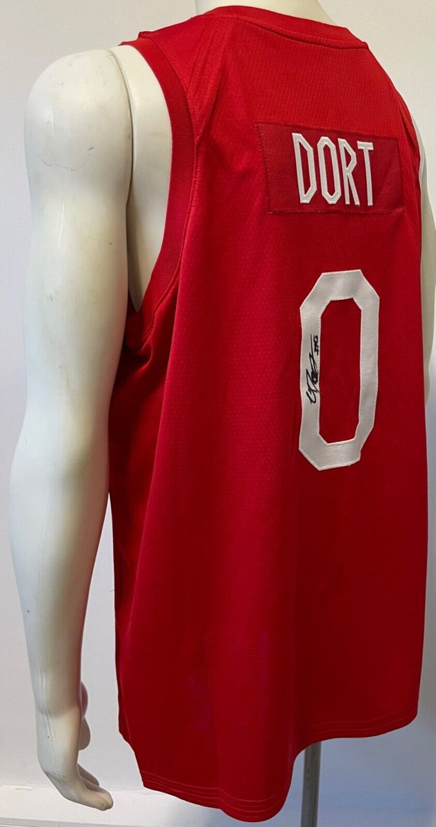 Lu Dort Autographed Team Canada Nike Olympic Basketball Jersey Signed ...