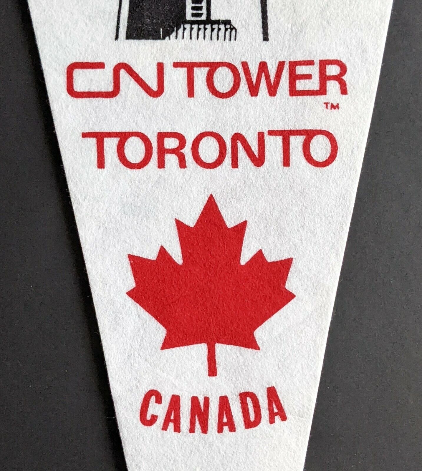 1970's CNE Tower Full Size Felt Pennant Vintage Toronto Canada – Glory ...