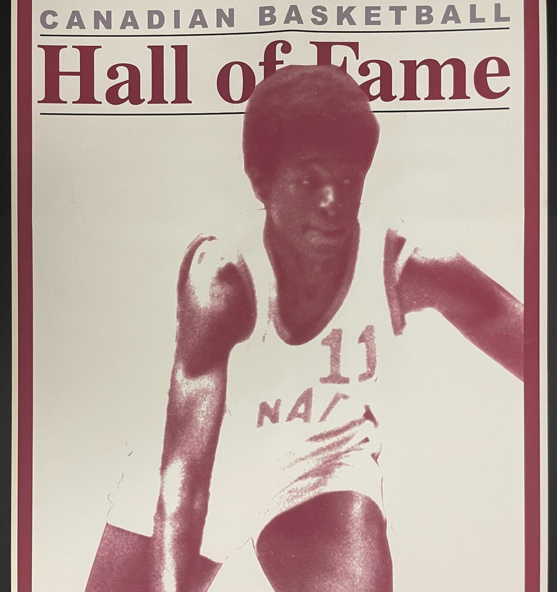 Canadian National Basketball Hall of Fame Sylvia Sweeney 10 Foot Vinyl ...