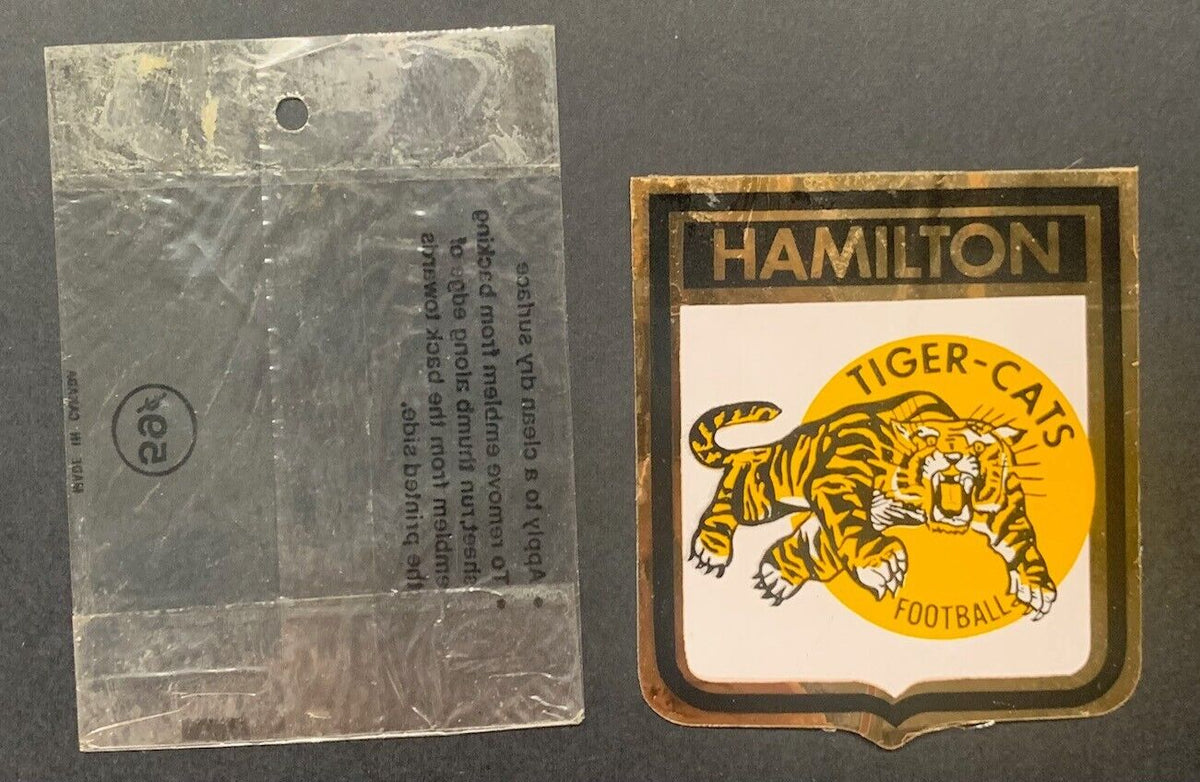 1950 - 1985 Vintage Unused CFL Football Hamilton Tiger-Cats Helmet Dec ...