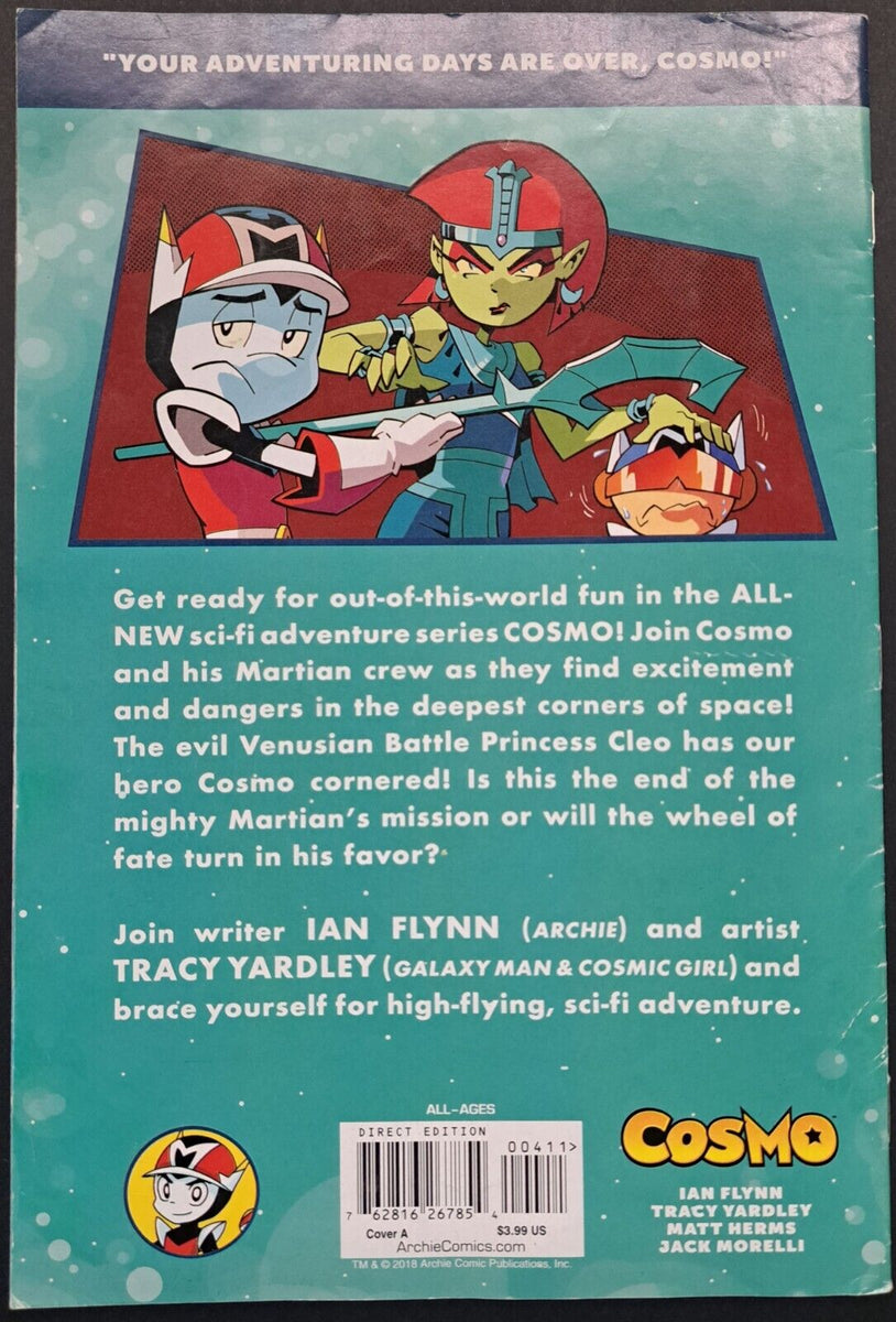 Cosmo The Merry Martian Ian Flynn Tracy Yarley Comic Book Graphic Nove ...