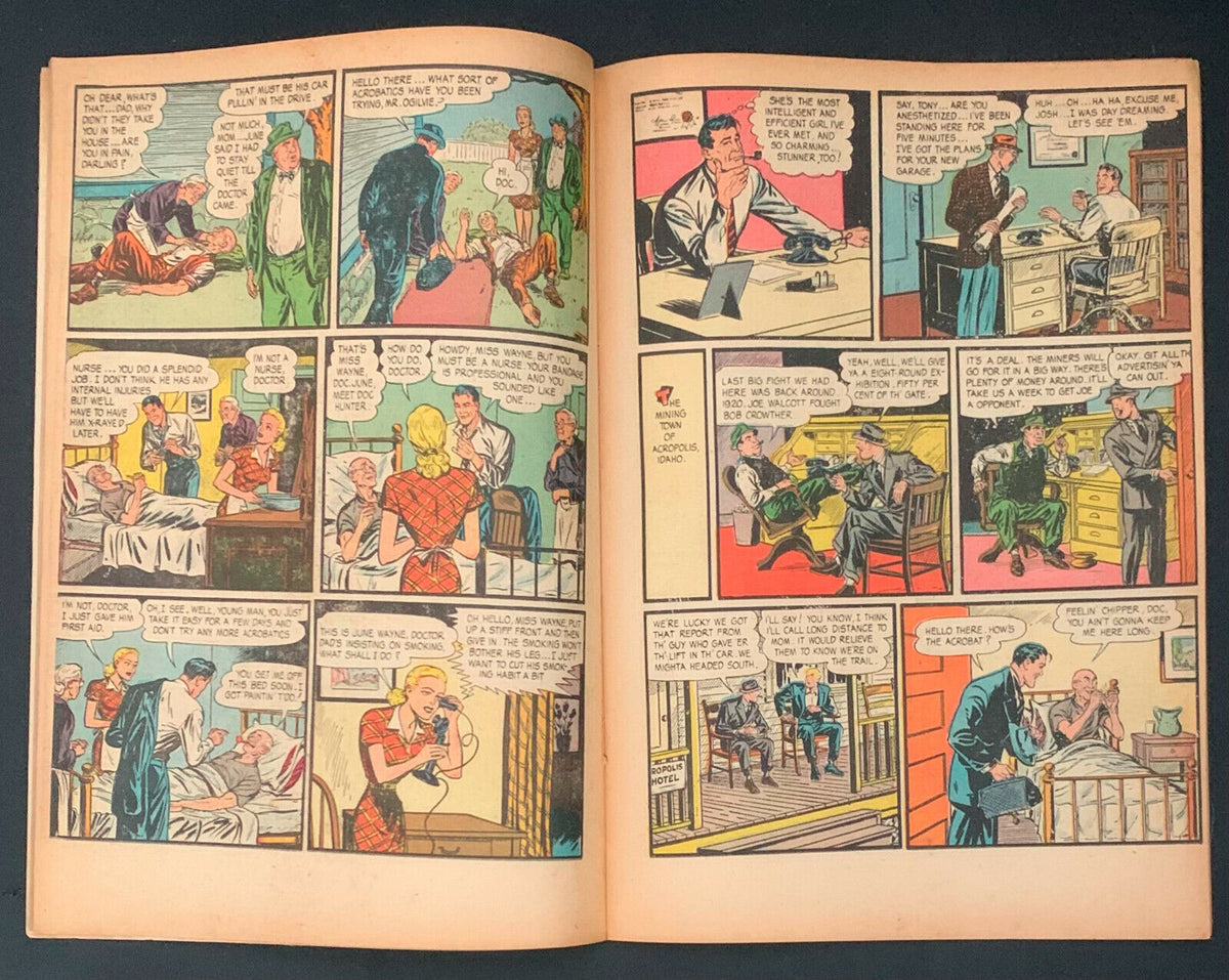 1948 Joe Palooka No.27 Vintage Comic Book Boxing Comic Book Babe Ruth ...